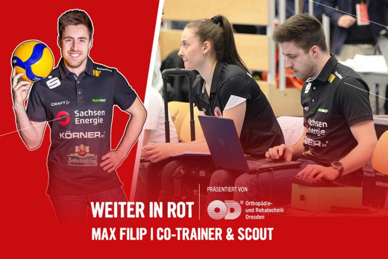 Max Filip weiter als Co-Trainer und Scout für den Dresdner SC