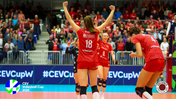 DSCVOLLEYs starten im CEV Volleyball CUP 2025