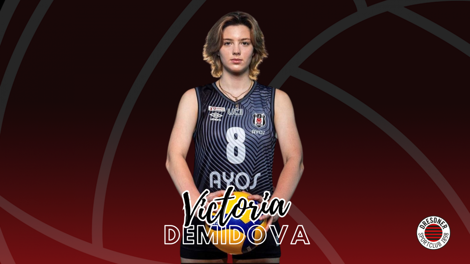 Außenangreiferin Victoria Demidova verstärkt den DSC