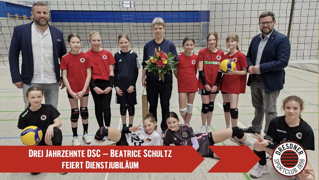 Drei Jahrzehnte DSC – Beatrice Schultz feiert Dienstjubiläum