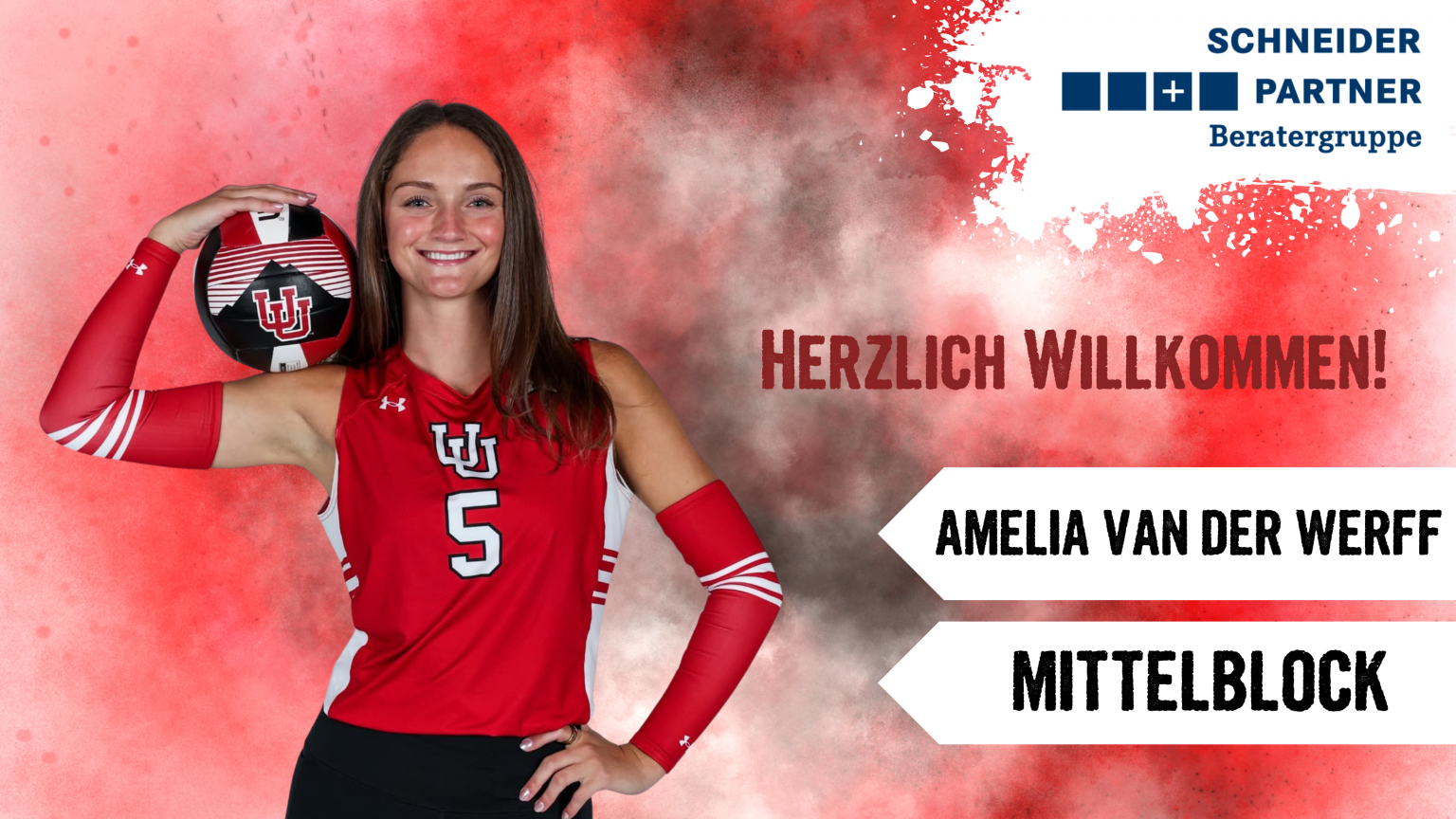DSCVOLLEYs begrüßt Neuzugang Amelia van der Werff