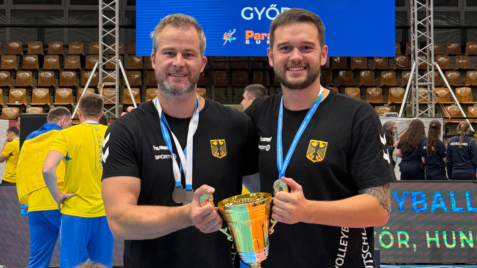 DSC-Sitzvolleyballer Alexander Schiffler und Florian Singer werden Vize ...